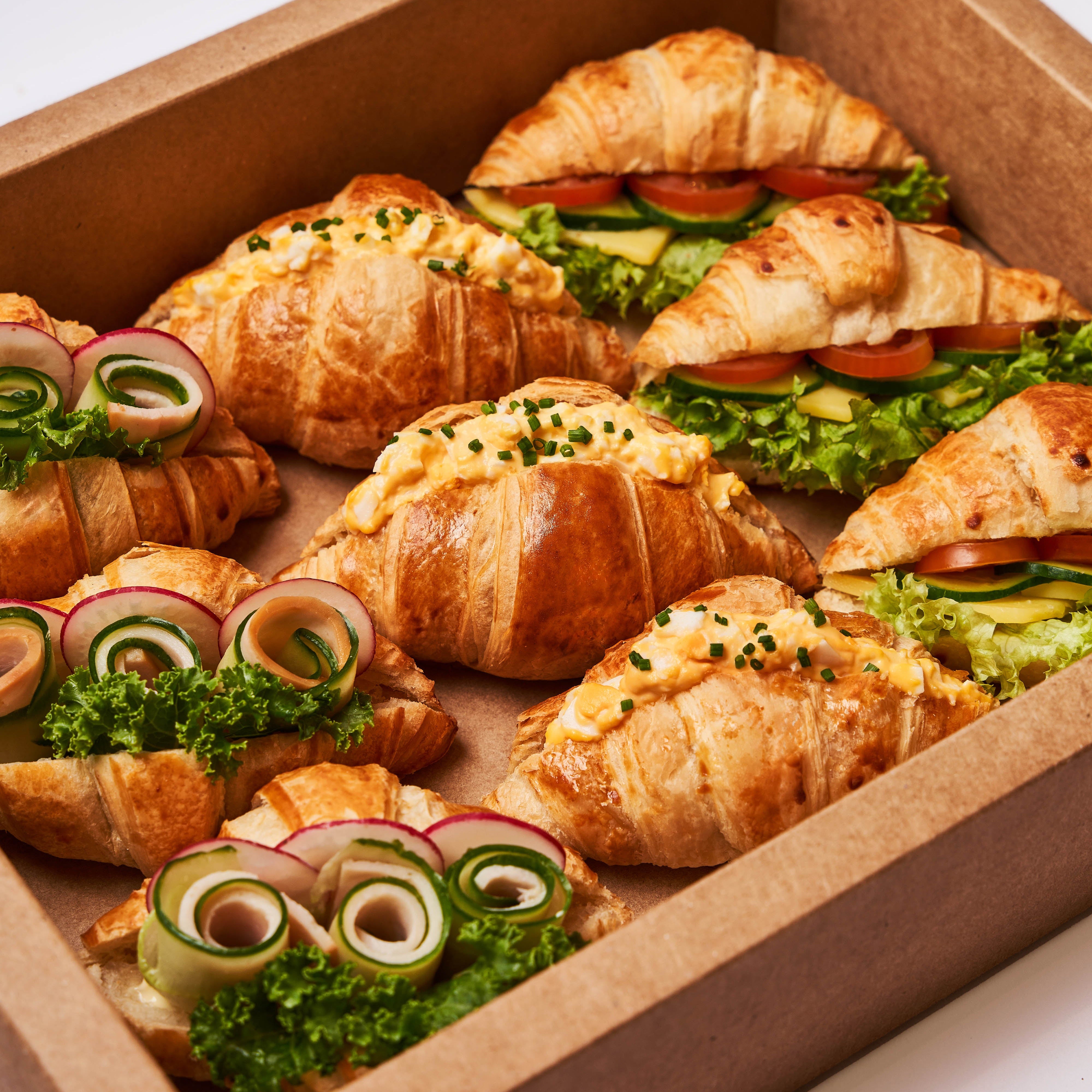Baked Mini Croissant sandwich BOX – Yatsudoki